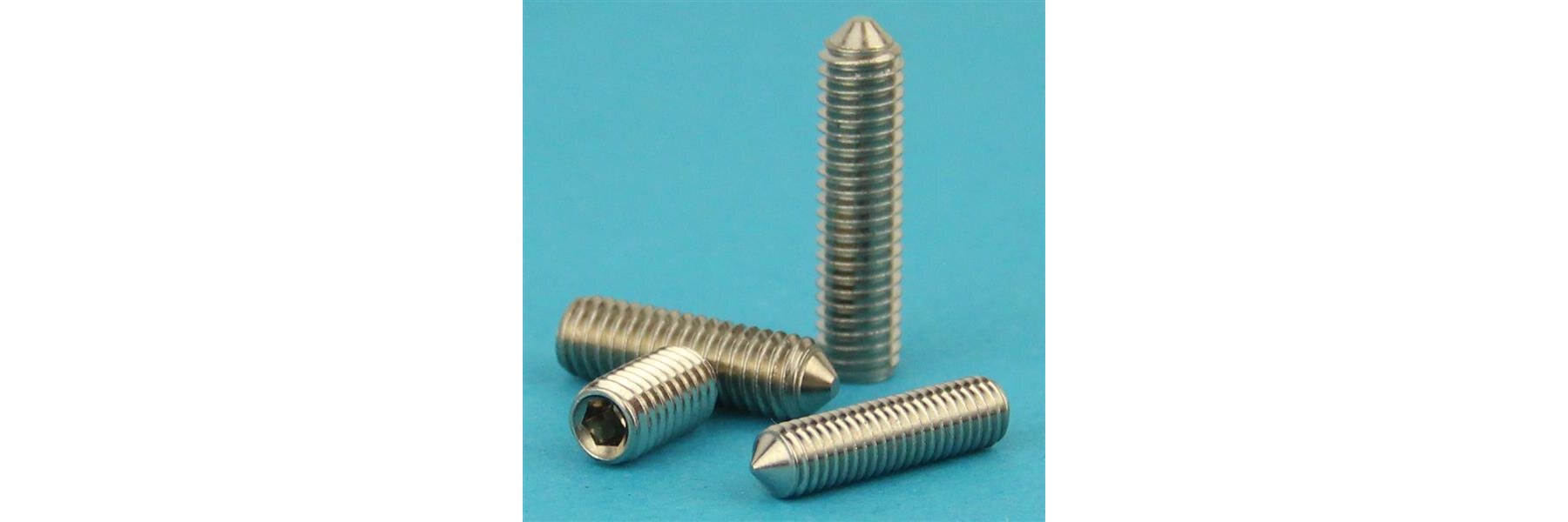 Gewindestifte mit Innensechskant und Zapfen DIN 915 Edelstahl A2 | Eis