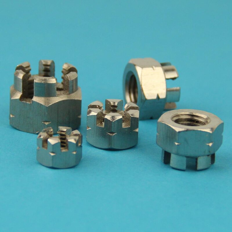 Kronenmuttern DIN 935 Edelstahl A2 | Eisenwaren2000