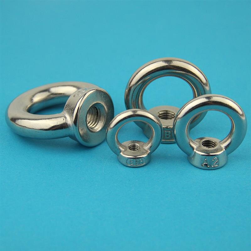 Ringmuttern M12 poliert DIN 582 Edelstahl | Eisenwaren2000