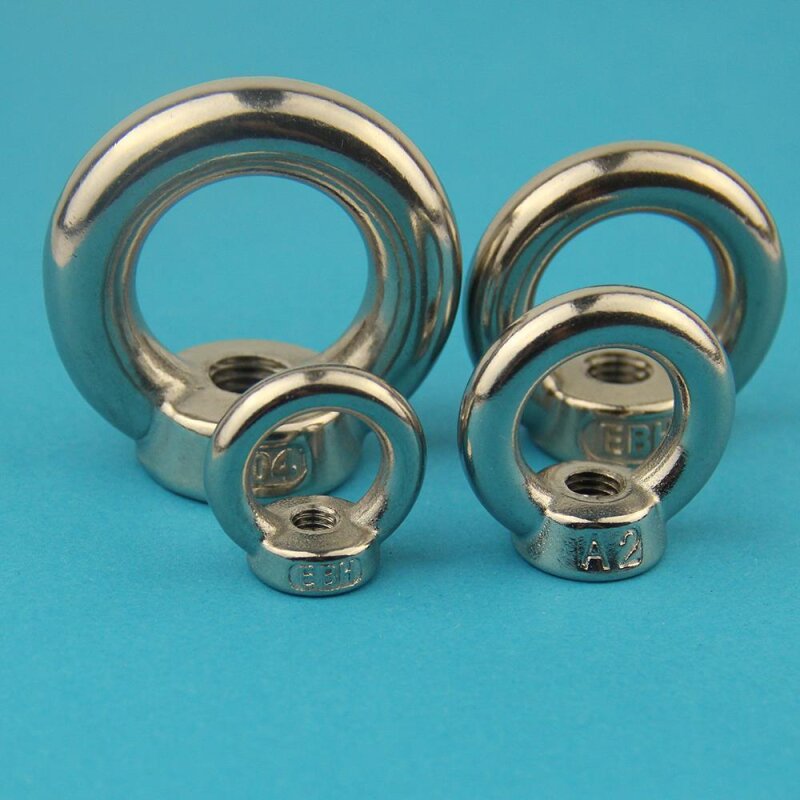 Ringmuttern M12 poliert DIN 582 Edelstahl | Eisenwaren2000