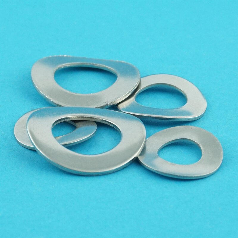 Federscheiben DIN 137 Edelstahl, Form B (gewellt)